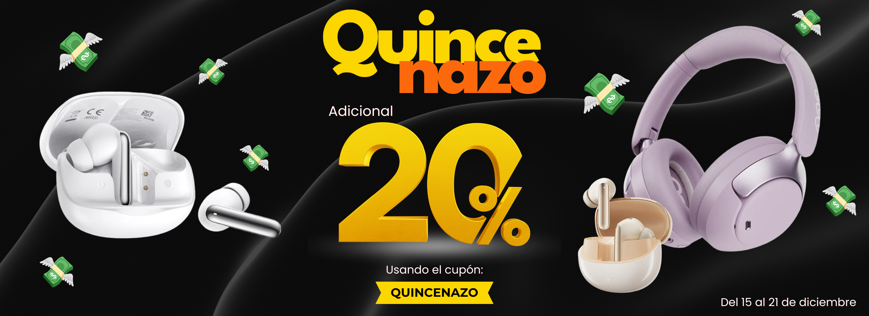 QCY Perú - Auriculares Bluetooth compatibles con iOS y Android